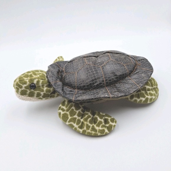 Toys | Douglas Leatherback Sea Turtle Faux Leather Plush Stuffed Animal ...